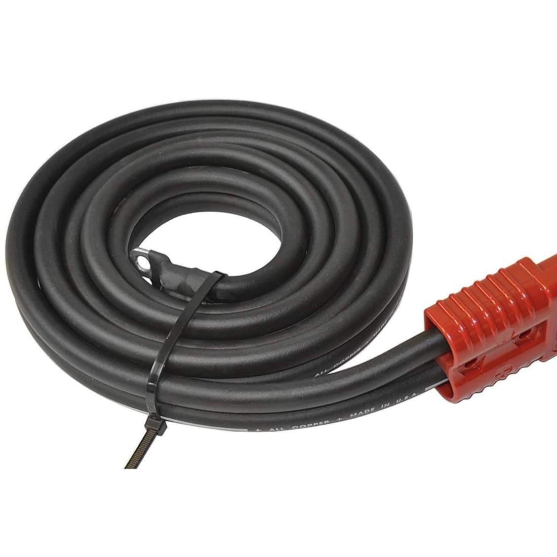 Quick connect power cable 175 amp heavy duty double shielded diy set € ...