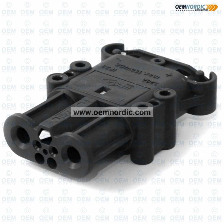 Rema battery connector din 320 socket with contacts standard black ...